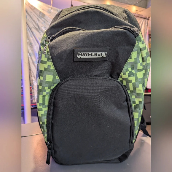Minecraft | Accessories | Minecraft Creeper Backpack Guc | Poshmark